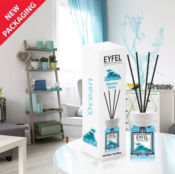 EYFEL Ocean Reed Diffusers 120ml | TUZZUT Qatar Online Shopping