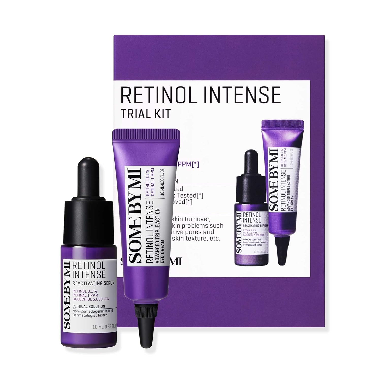 Some By Mi Retinol Intense Trial Kit - (Retinol Intense Serum-10 ml ...