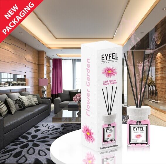 EYFEL Flower Garden Reed Diffusers 120ml | TUZZUT Qatar Online Shopping