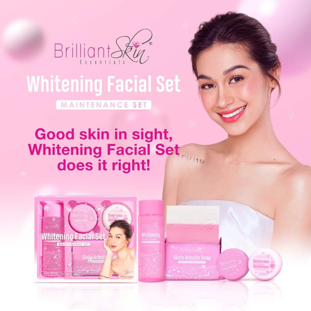 Brilliant Skin Whitening Facial Maintenance Set - BRILLS01 | TUZZUT ...