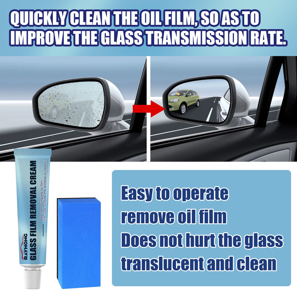Car Glass Polish Car Glass Oil & Cream | Windshield Cleaner Paste Kit ...