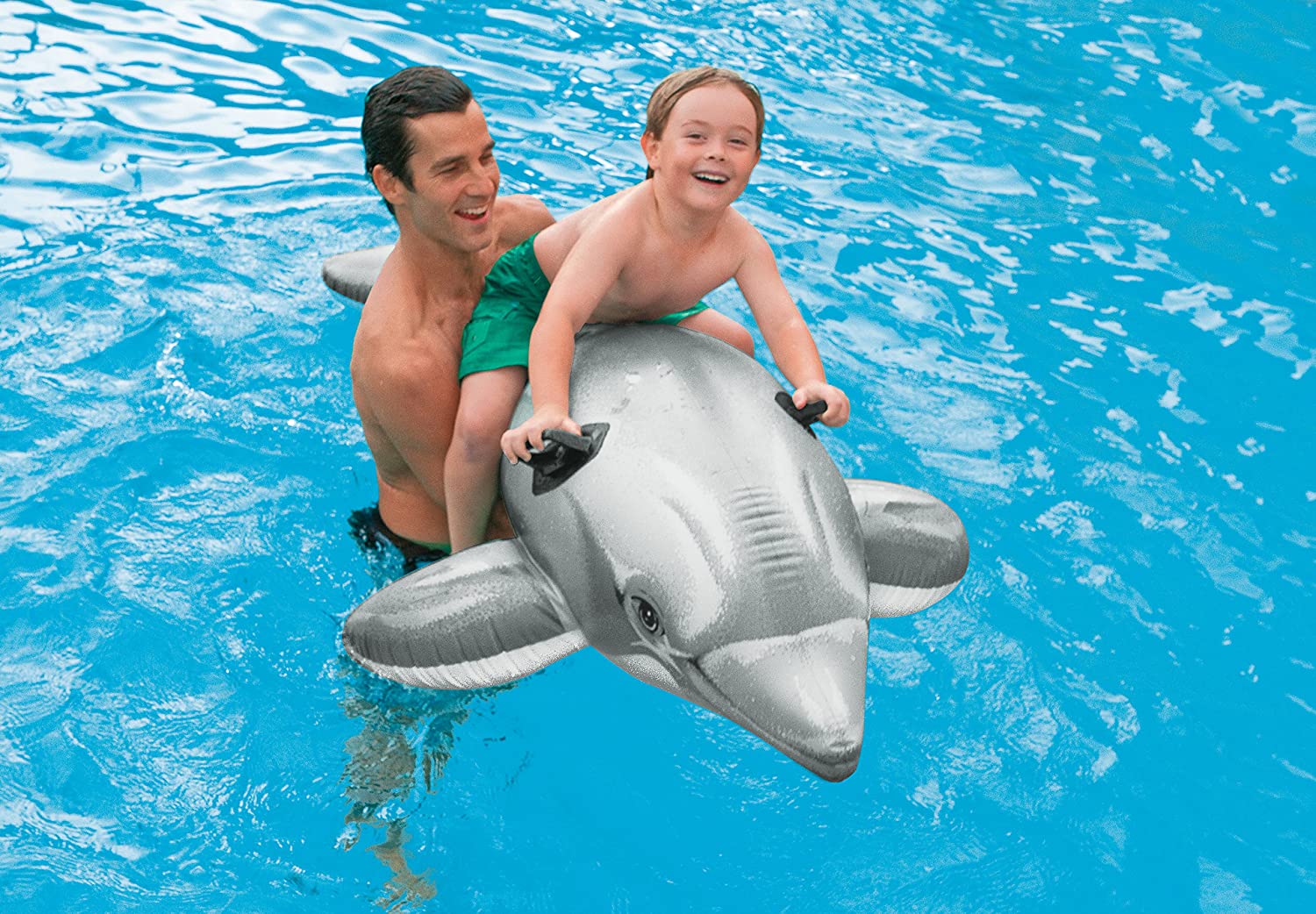 Intex Dolphin Ride-On | TUZZUT Qatar Online Shopping