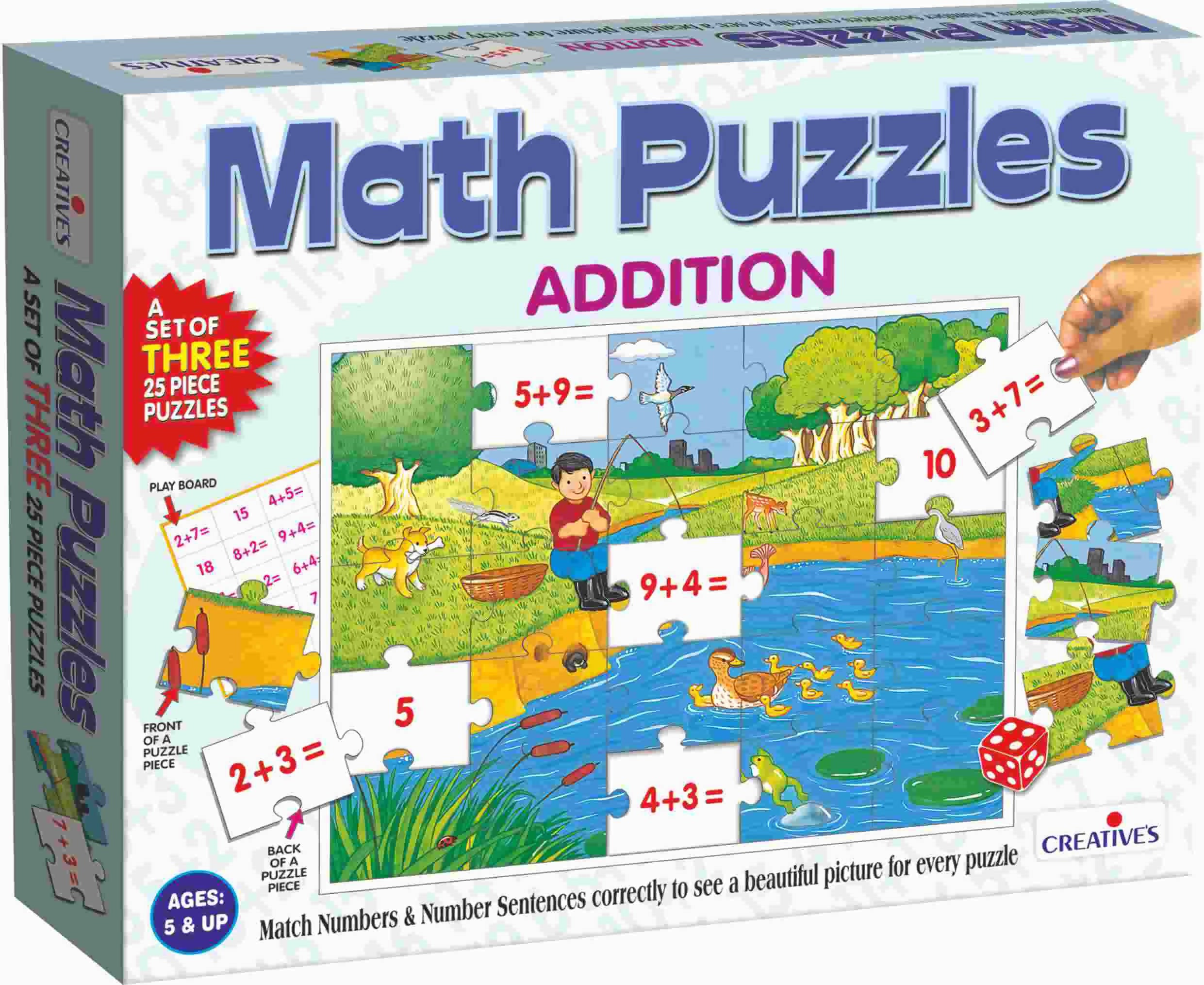 Math Puzzles-Addition